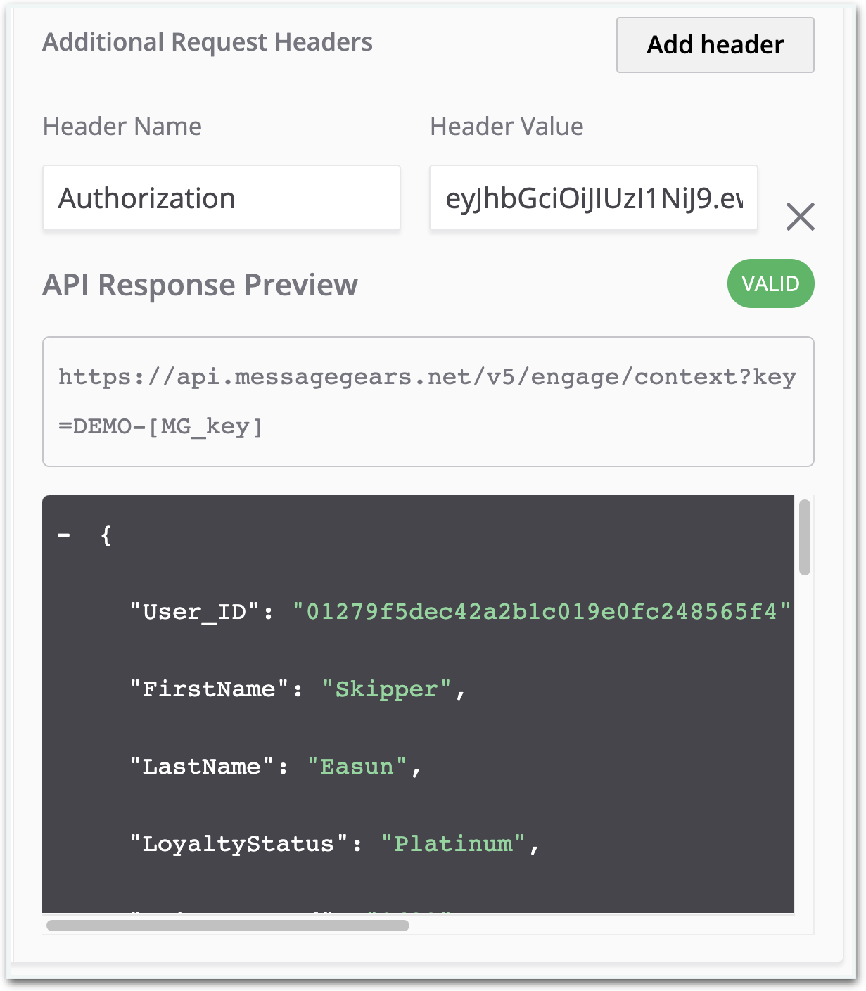 Using MessageGears Hosted or External Data with Movable Ink – MessageGears Support